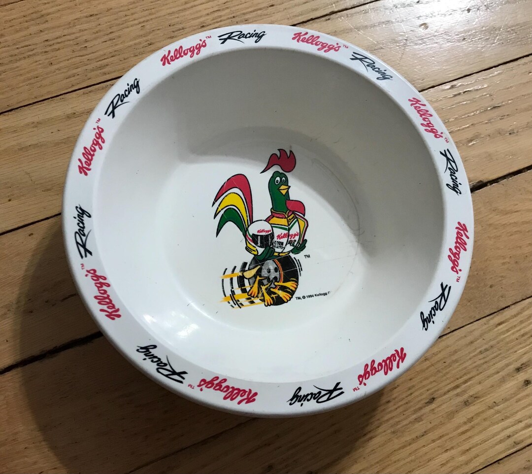 Vintage Kellogg’s Racing Bowl – 1994 Kellogg Co. – Rooster Racing ...