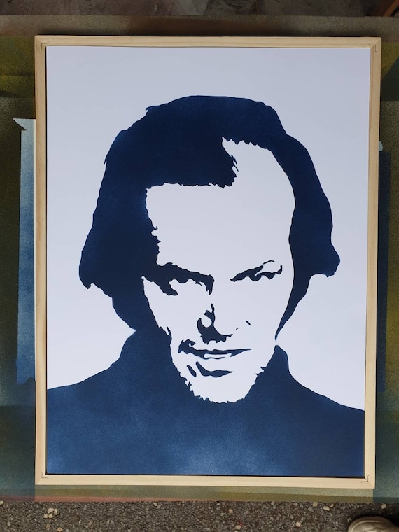 Jack Nicholson Stencil