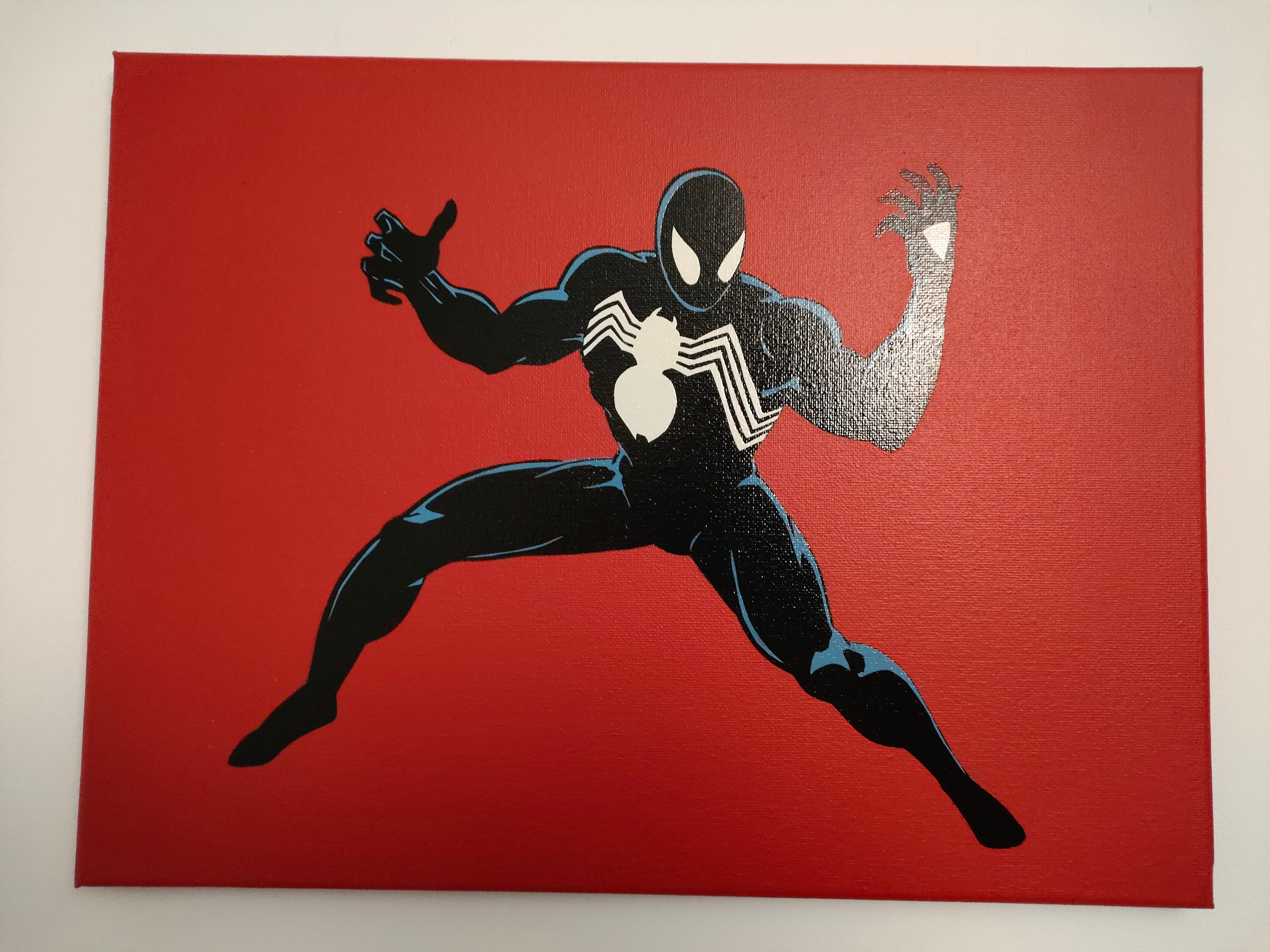 Stencil Art Spider-man - Etsy