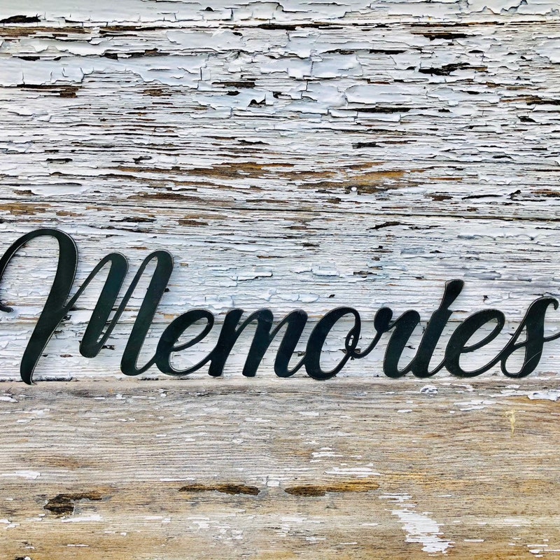 Metal Word Signs - Etsy