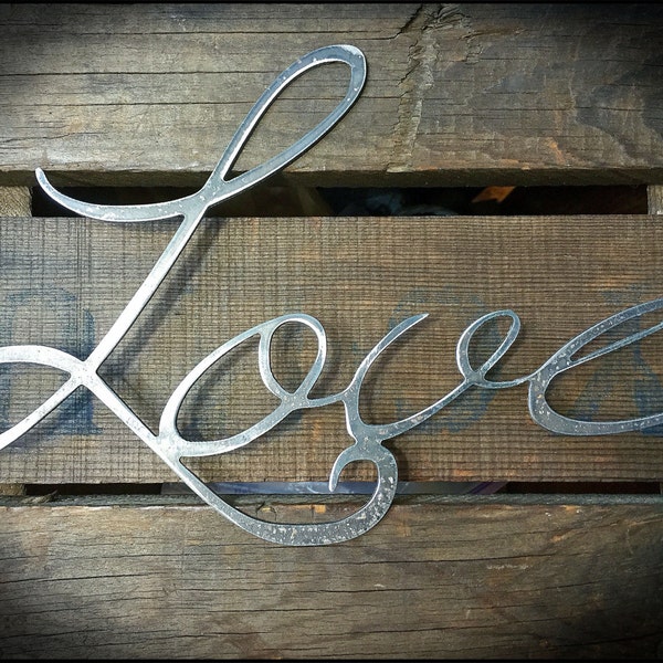 Metal Word Art - Etsy
