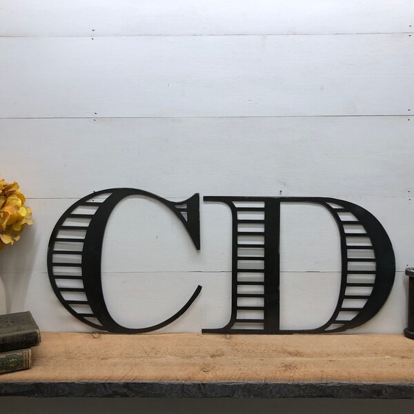 Metal Letters - Etsy