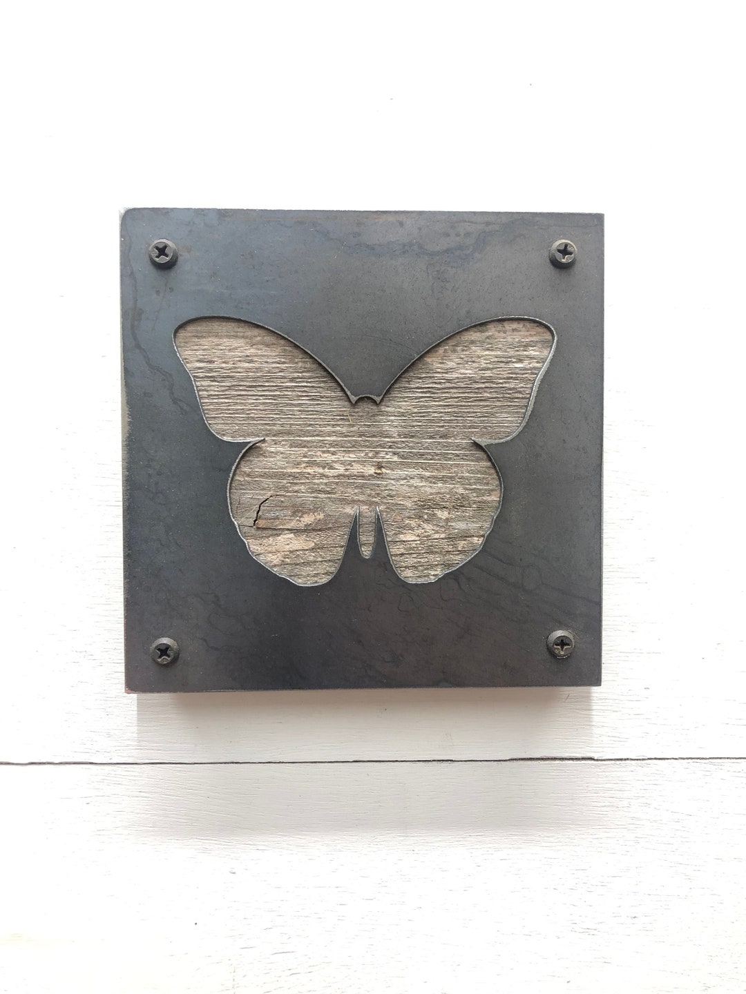 Butterfly Rustic Wall Decor Butterfly Decor Nursery Woodland - Etsy