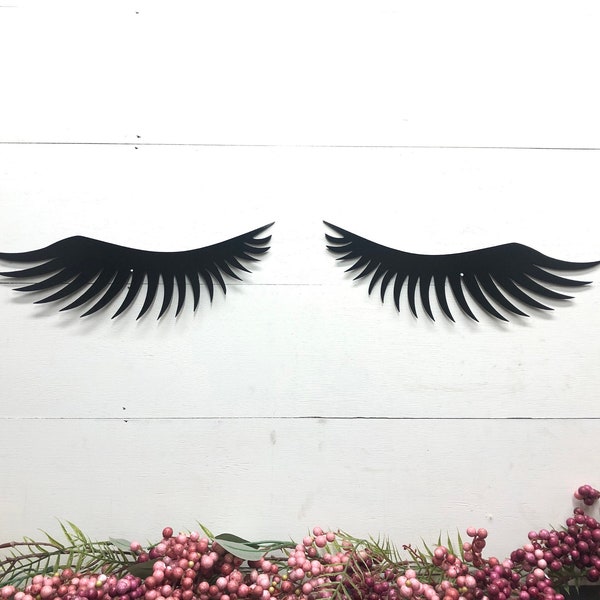 Eyelashes Decor - Etsy