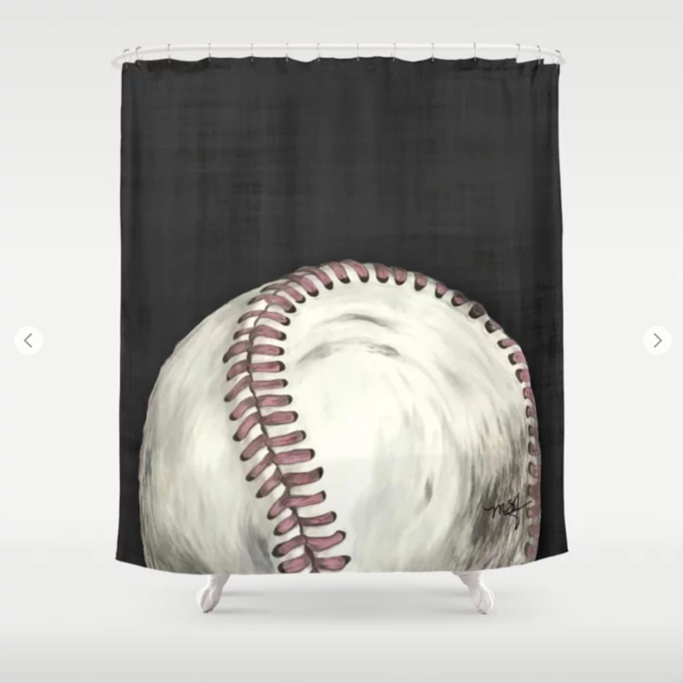 Coffee Mug Original hand painted baseball on a ceramic coffee | Etsy