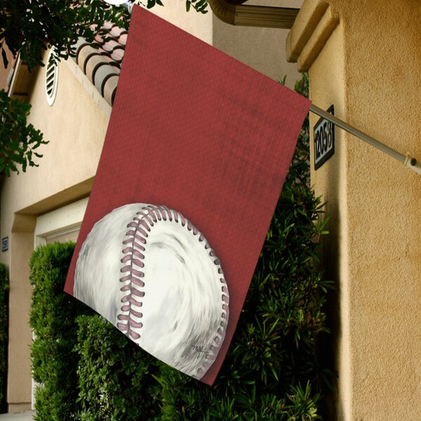 Baseball Garden Flag - Etsy