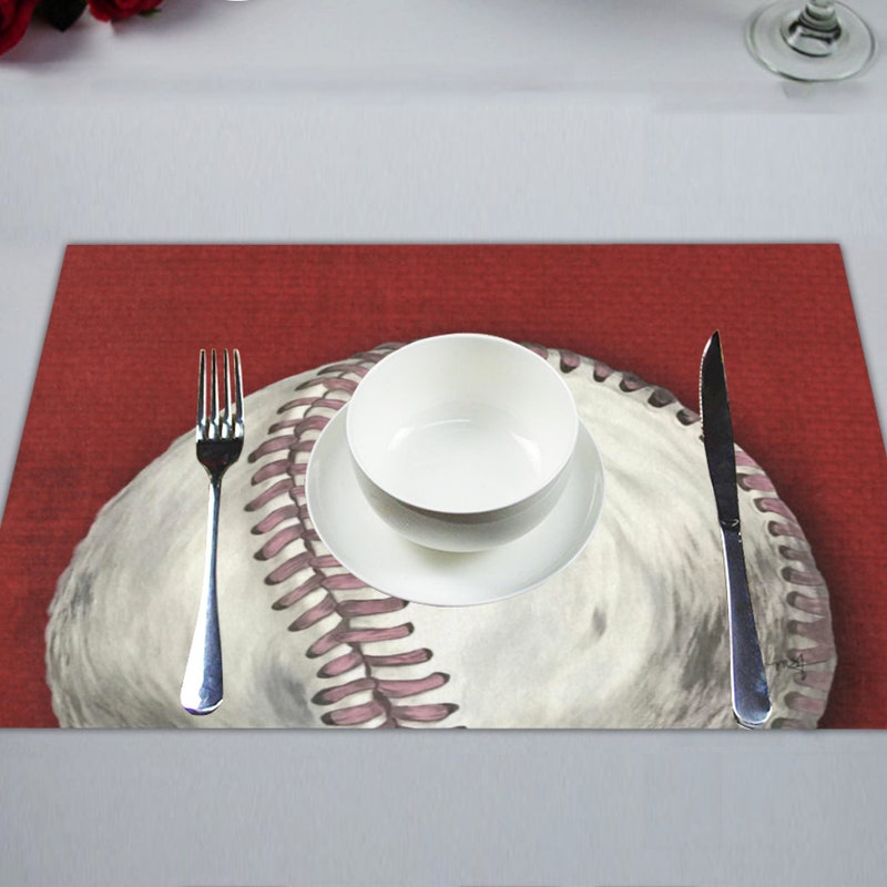 Baseball Placemats - Etsy
