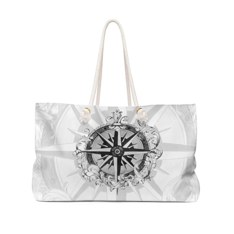 Placemats Original Hand Painted Compass Rose Design on a Set - Etsy