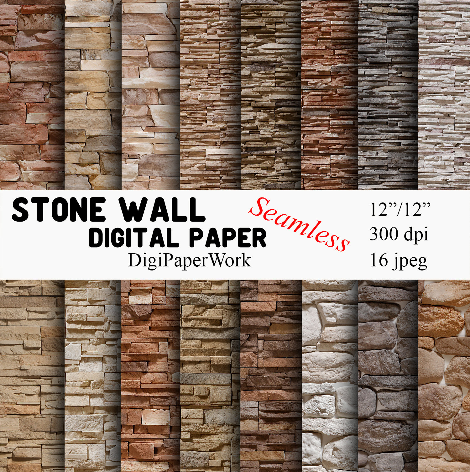 Natural Stone Wall Texture