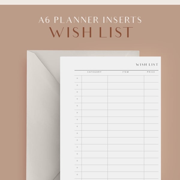 Weekly Planner, Personal Planner Inserts, Printable Planner Inserts ...