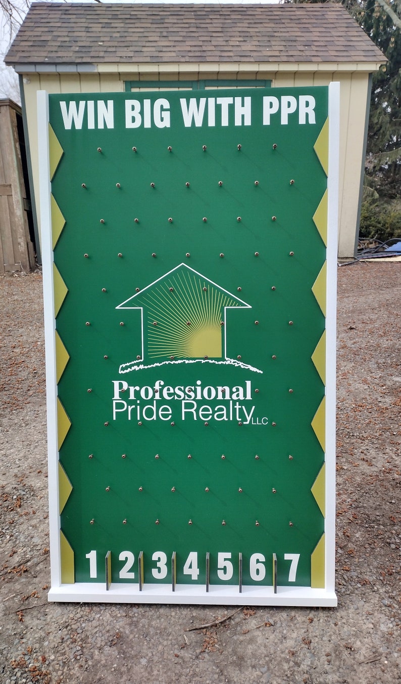 Plinko Board Custom Plinko Board - Etsy