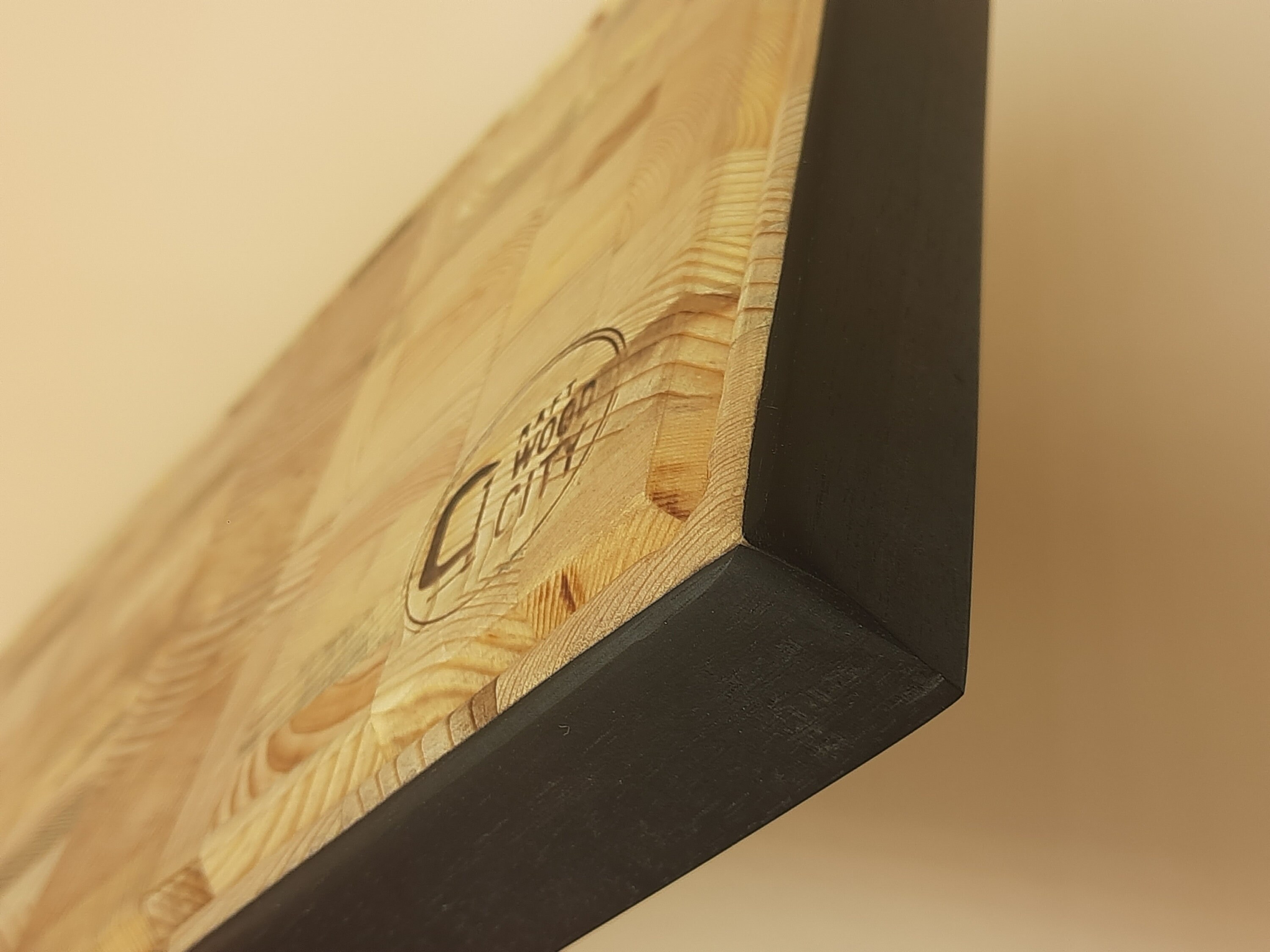 Exotic End Grain Cutting Board With Classy Ebony Frame , Kitchen Wooden ...