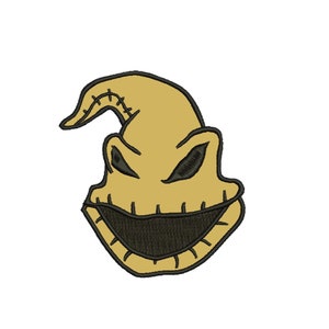 4 Size Oogie Boogie Applique Embroidery Design, Nightmare Before ...
