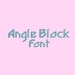4 Size Angle Block Font Embroidery Designs BX Fonts Machine | Etsy