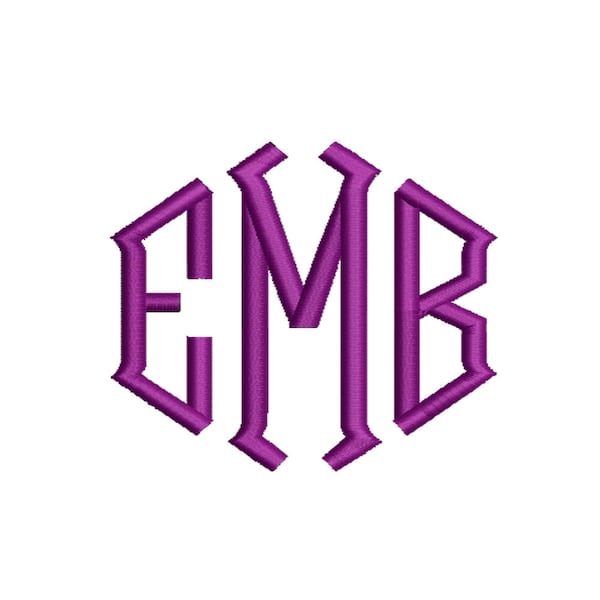 Monogram Font Design - Etsy