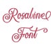 5 Size Style Script Font Embroidery Designs Set 2, BX Fonts Machine ...