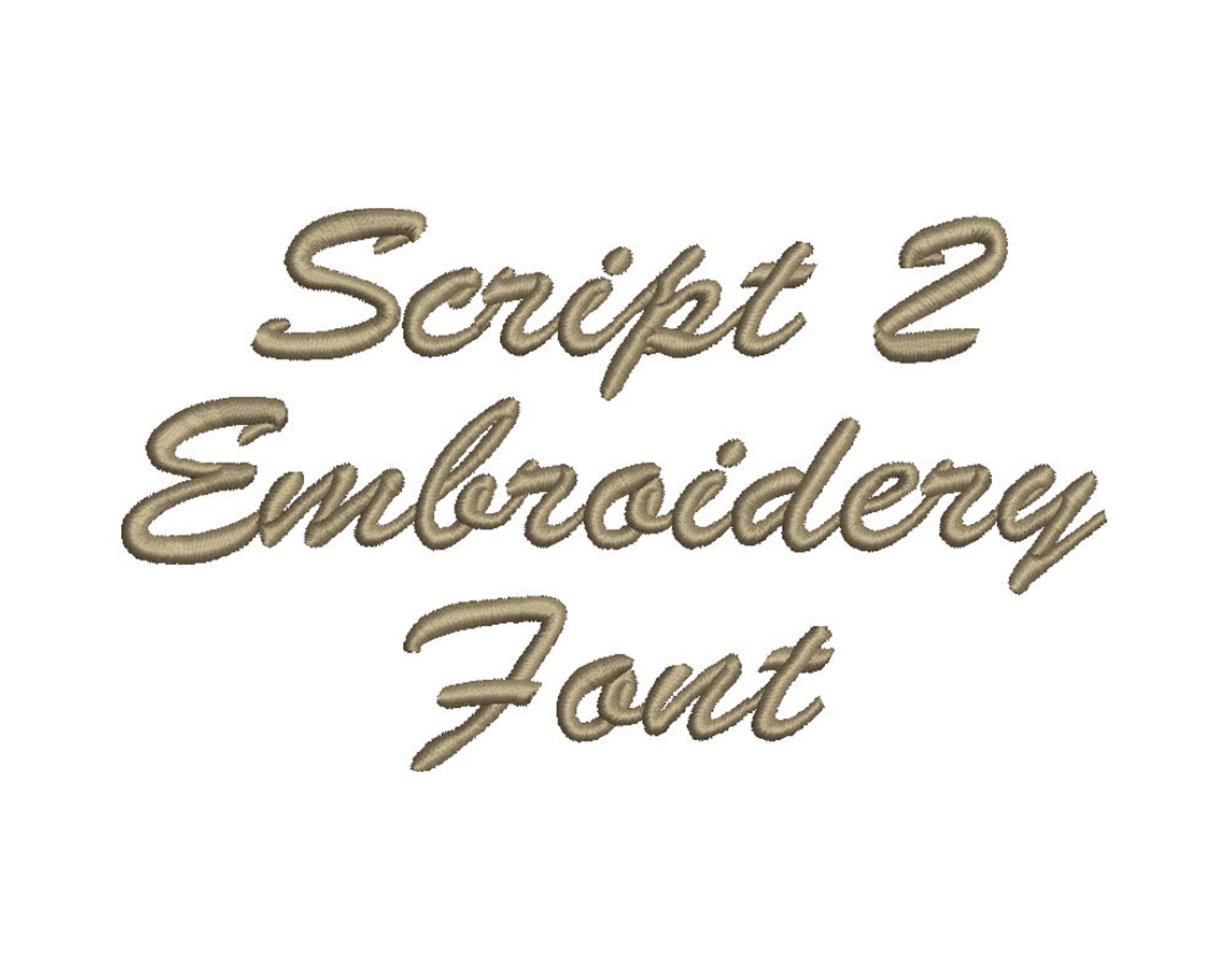 3 Size Embroidery Script Font Embroidery Designs, BX Fonts Machine ...