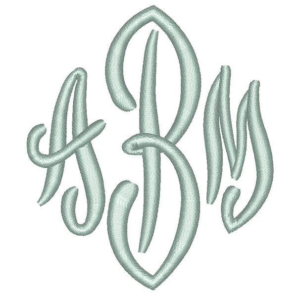 Scroll Monogram - Etsy