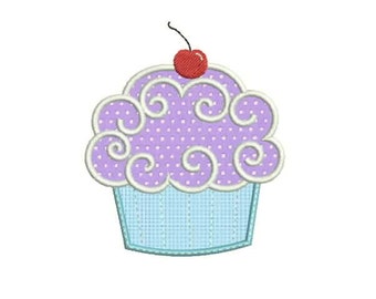Cupcake Applique | Etsy