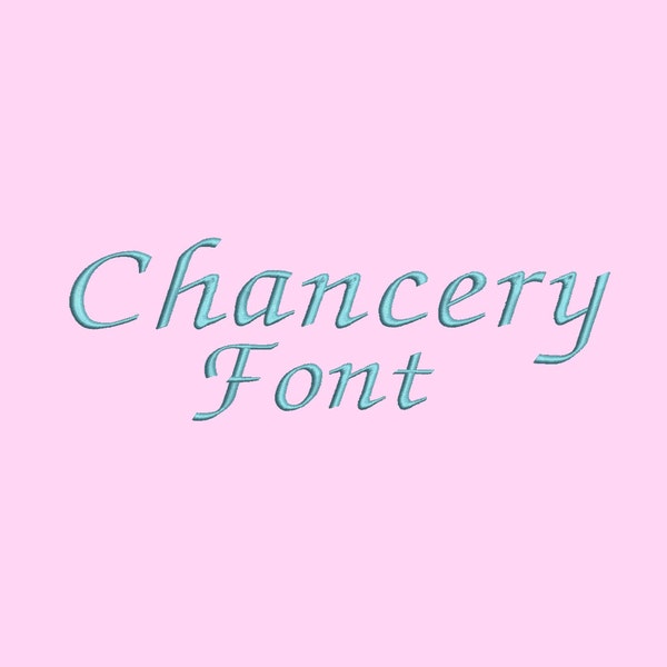 Chancery Font - Etsy