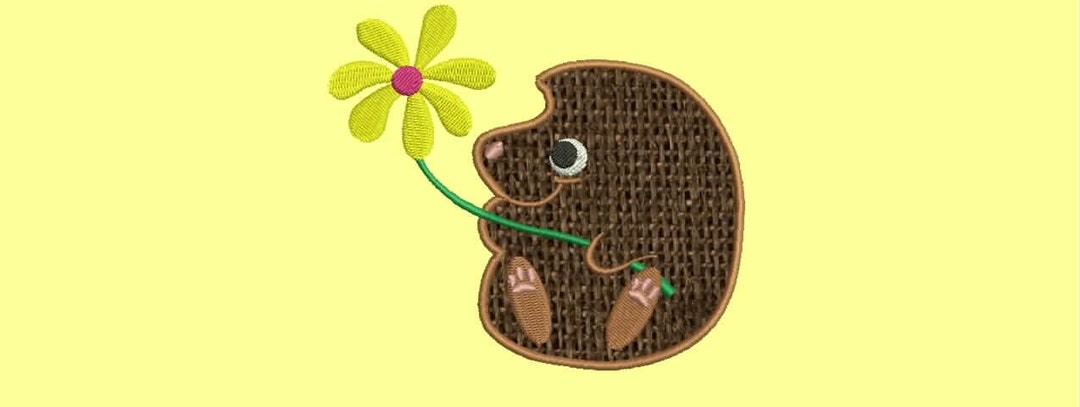 6 Size Mole Applique Embroidery Designs, Machine Embroidery Designs - 8 ...