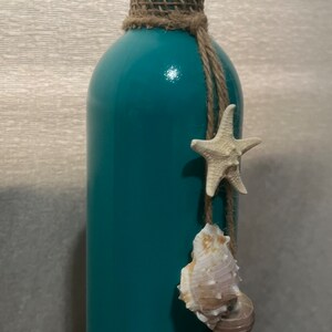 Sea Shell Wine Bottle - Etsy