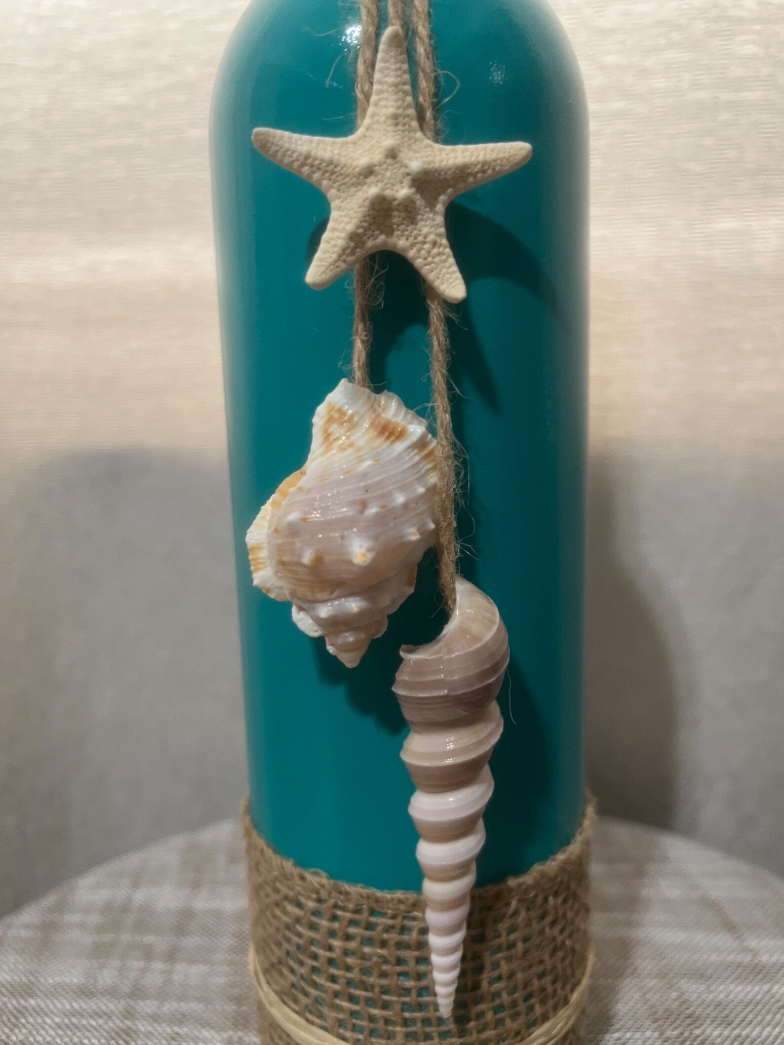 Sea Shell Wine Bottle - Etsy