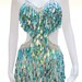 Feather Backpiece Circus Star Diva Drag Queen Vegas Samba Showgirl ...