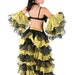 Spanish Dance Outfit Latin Minga Flamenco Organza Ruffle Skirt - Etsy