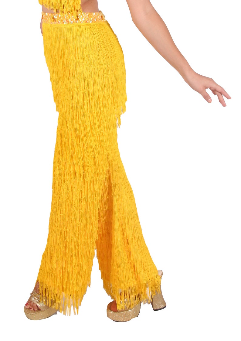 Fringe Pants Latin Salsa Tassel Trousers Custom-made - Etsy Australia