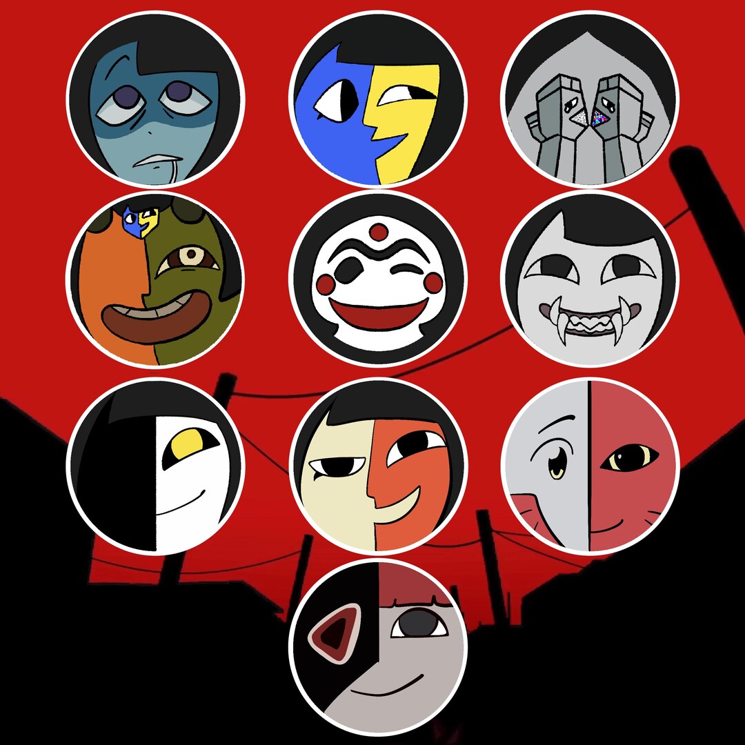 Ena Button Pin Pack/set 10pc! Ena: Dream BBQ Pins - Etsy