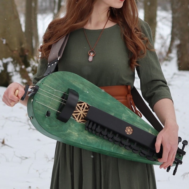 Medieval Hurdy Gurdy - Etsy