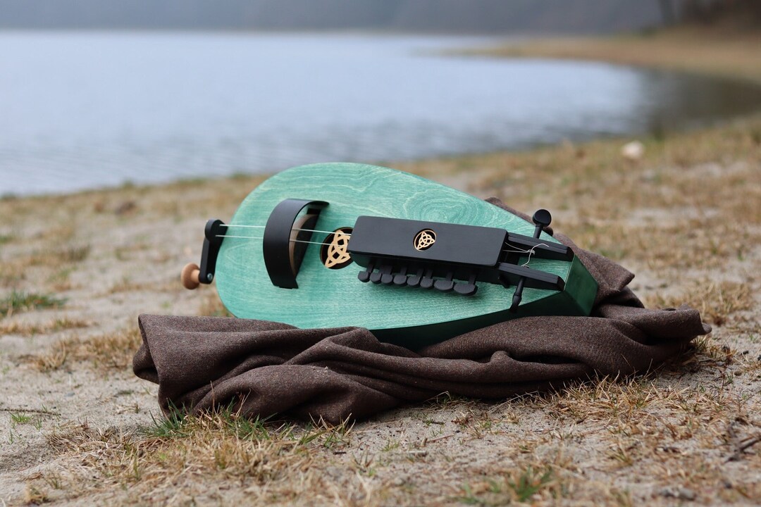 Scottish Inspired Tear Shaped Hurdy Gurdy Similar to Great Highland ...
