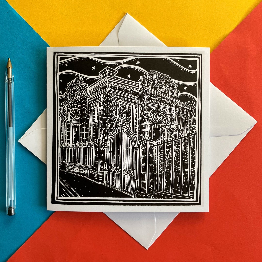 The Reading Rooms Greeting Card. Blackscroft. Dundee. Venue. Night Club ...