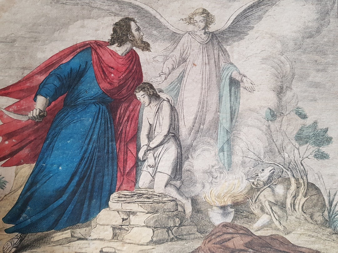 Illustration de la Bible ancienne / tableau éducatif Ancien Testament ...