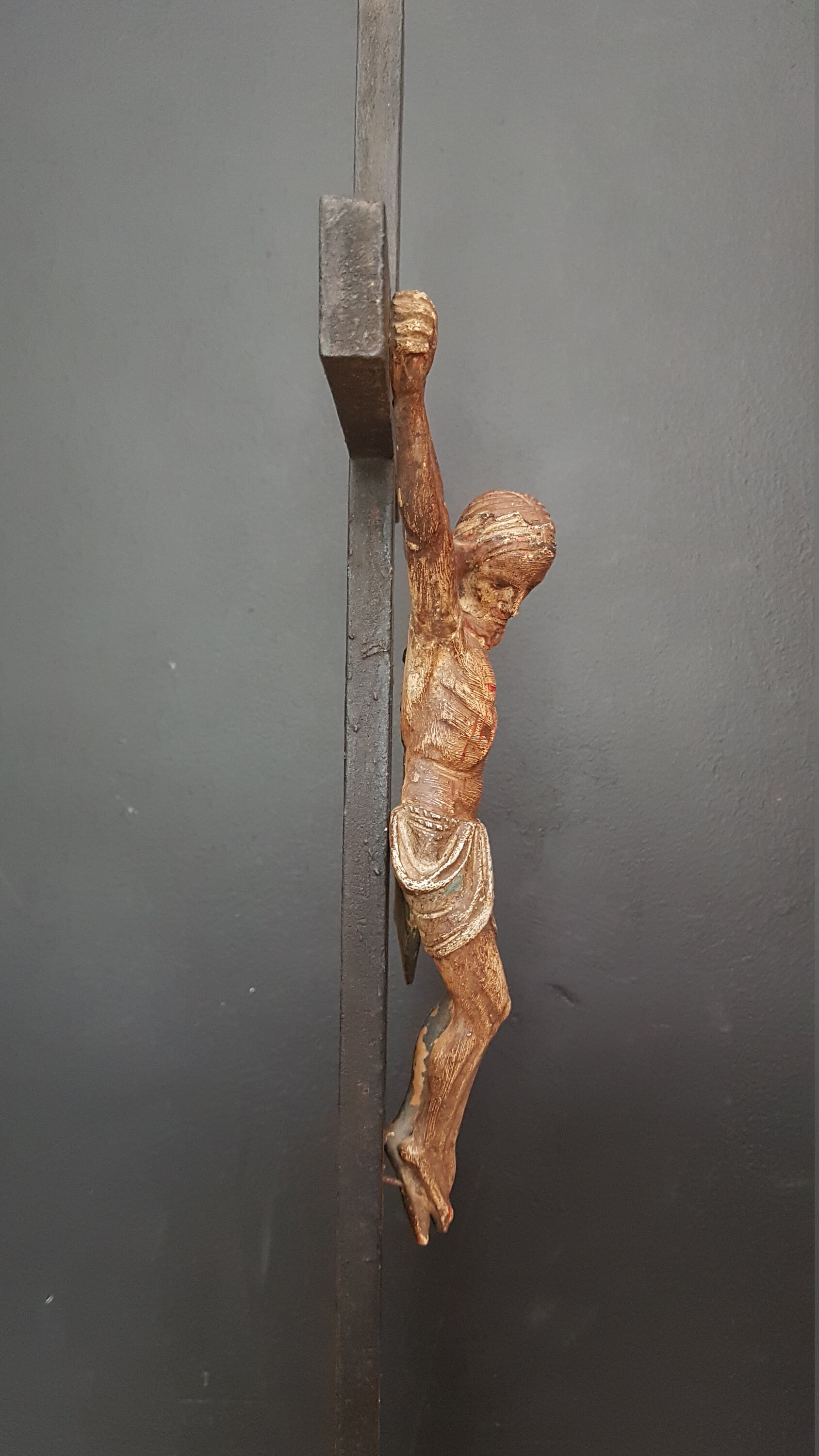 Antique French Wood Crucifix Hand Carved Catholic Christian - Etsy