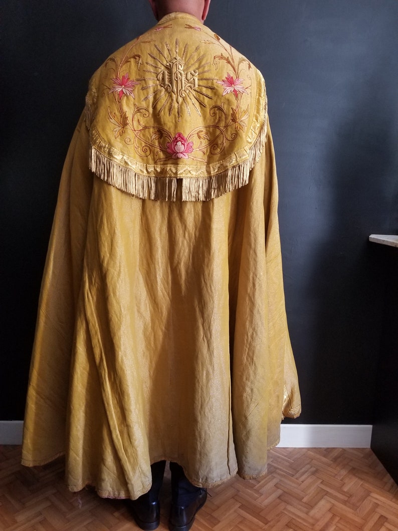 Antique Priest Cloak Cape Cope Mantle. Liturgical Vestment - Etsy