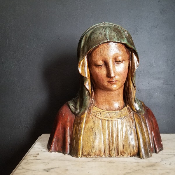 Large Plaster Statue - Etsy