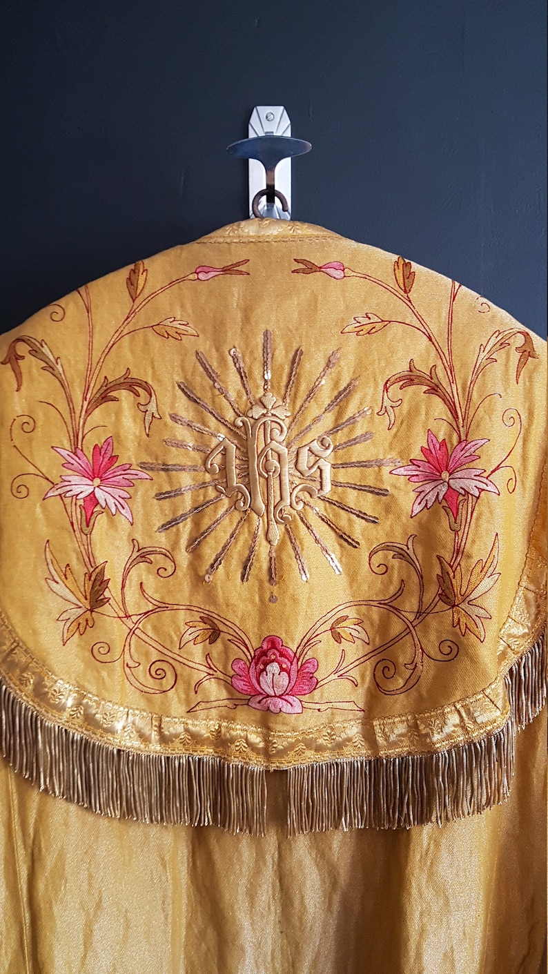 Antique Priest Cloak Cape Cope Mantle. Liturgical Vestment - Etsy