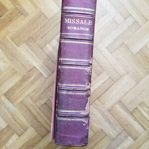 Missale Romanum. Antique Missal Prayer Book in Latin. - Etsy