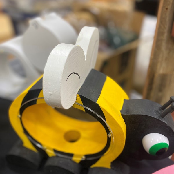 Bumble Bee Piggy Bank - Etsy