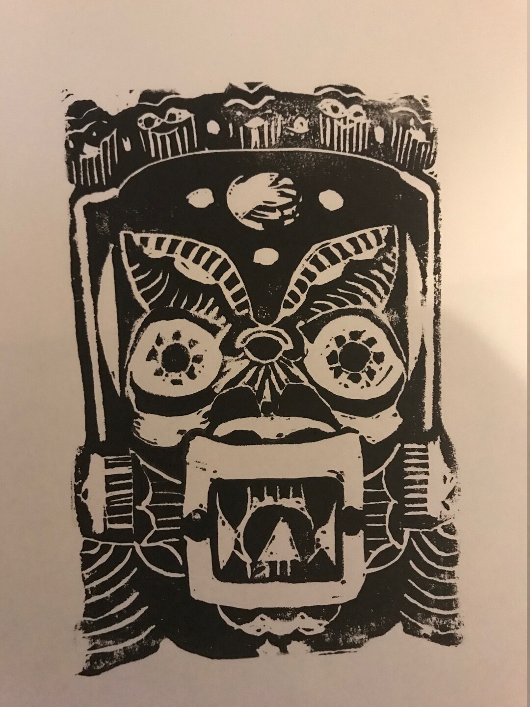Mask Stamp Art - Etsy