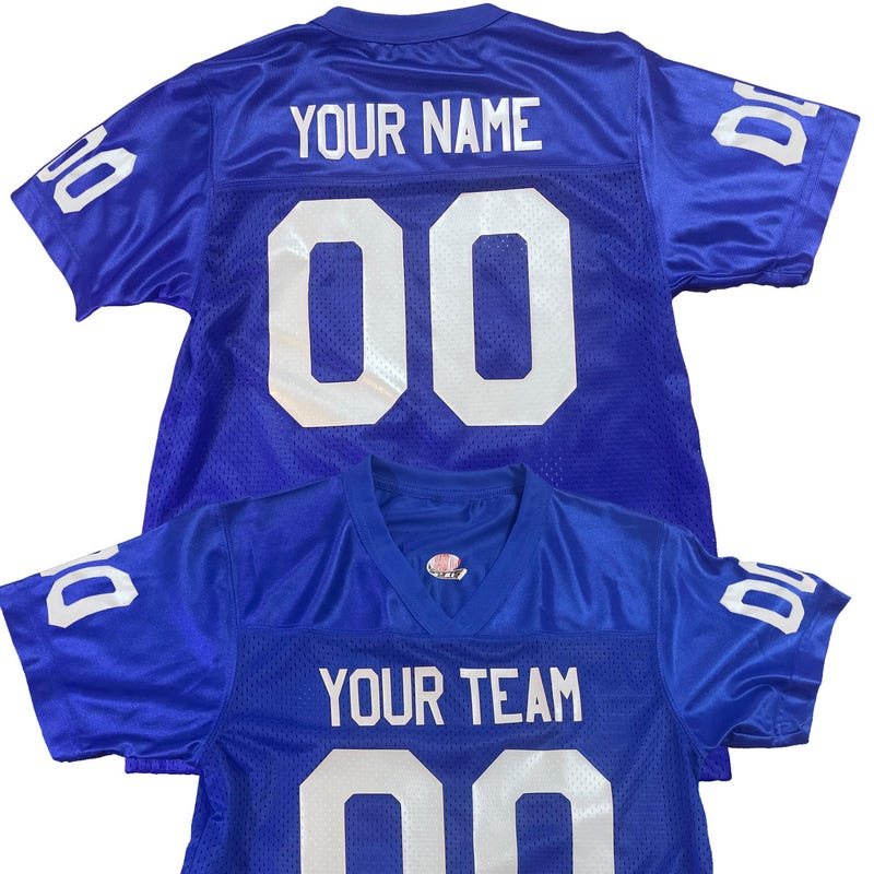 3 Color Jersey Numbers - Etsy