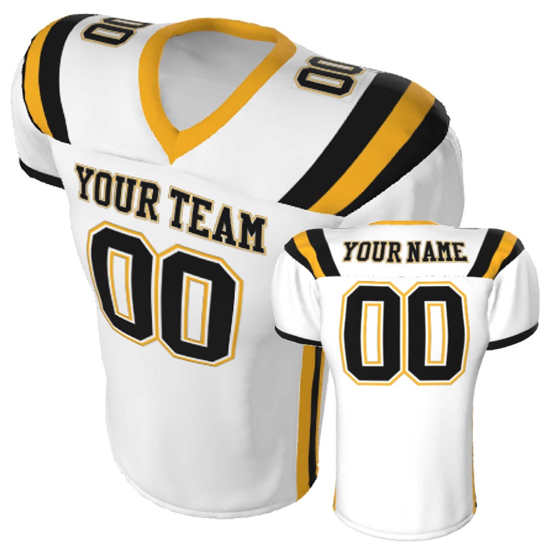 Economy Fitted Tackle Football Jersey Customized Team Names, Numbers ...