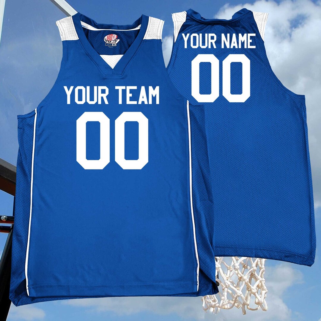 Custom Basketball Jerseys, 15 Colors, Piping Sides, Mesh Back, Contrast ...
