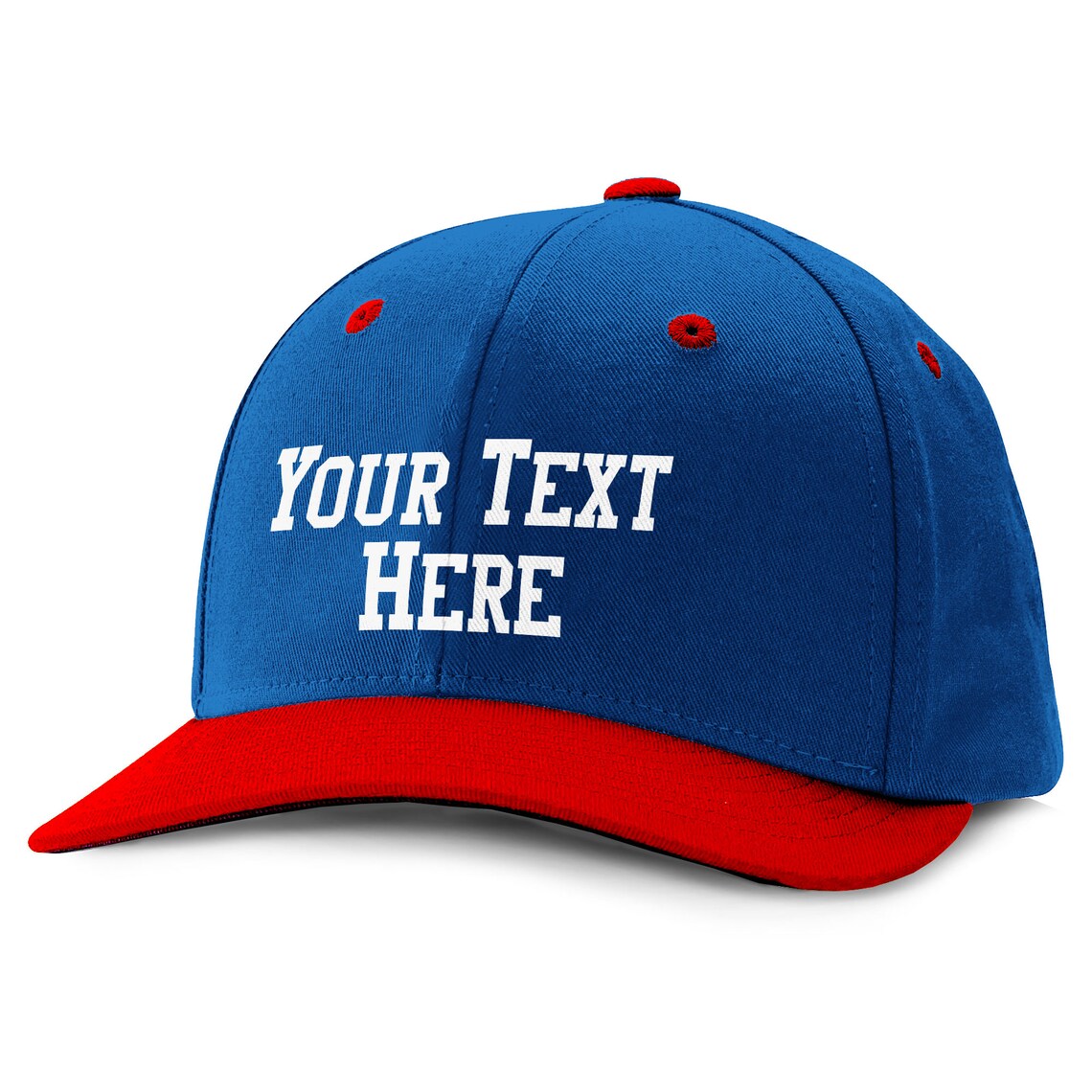 Custom Snapback Hat With Personalized Text and 18 Font Color Options - Etsy