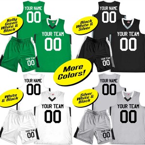 Custom Basketball Jersey | Add Matching Shorts for a Uniform | V-neck 2 ...