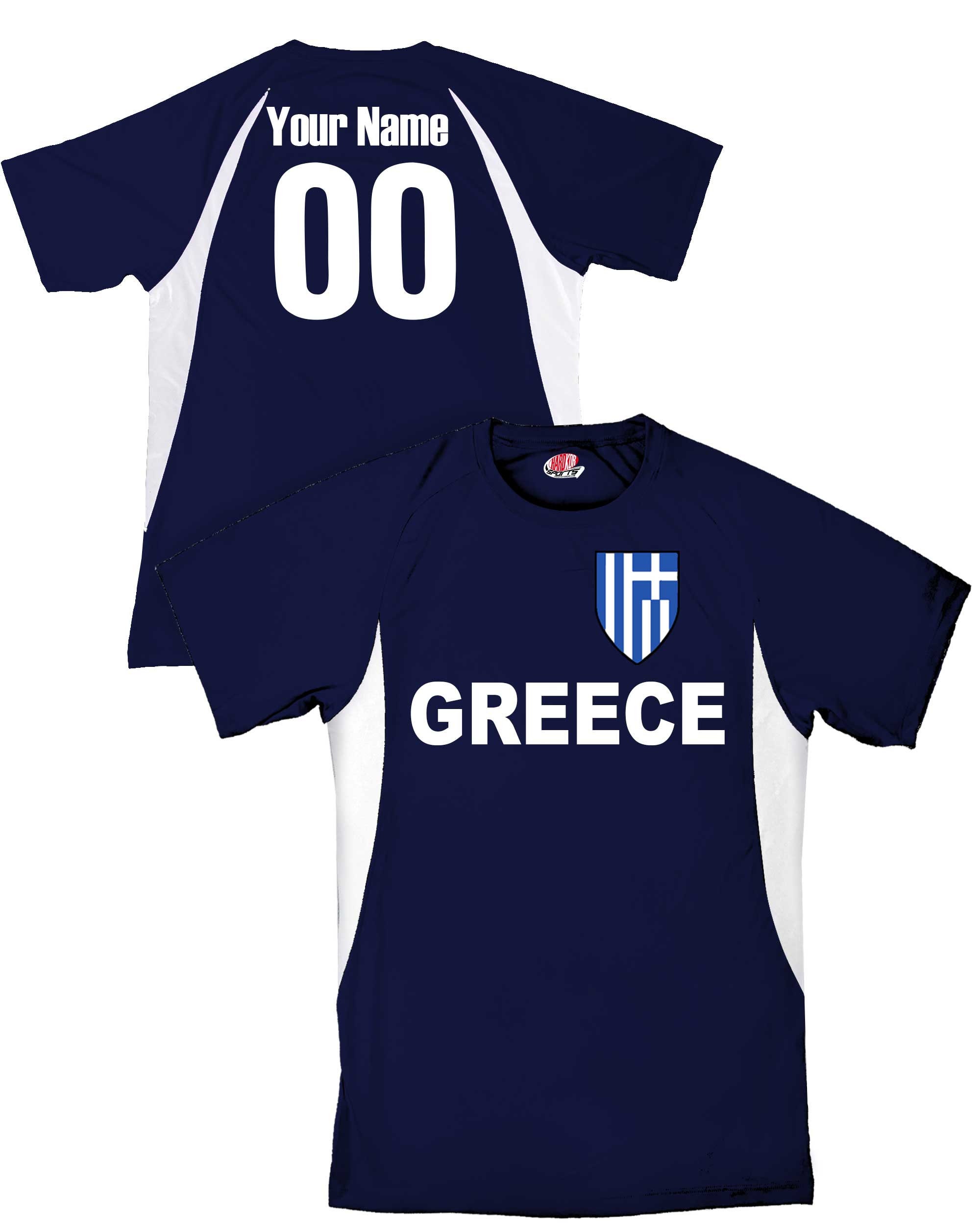 Custom Greece Soccer Jersey With Grecian Flag Shield Design - Etsy