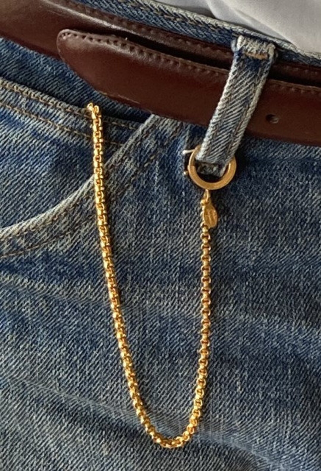 Gold Filled Pocket Watch Fob, Chain. Protect That Cherished Beauty ...
