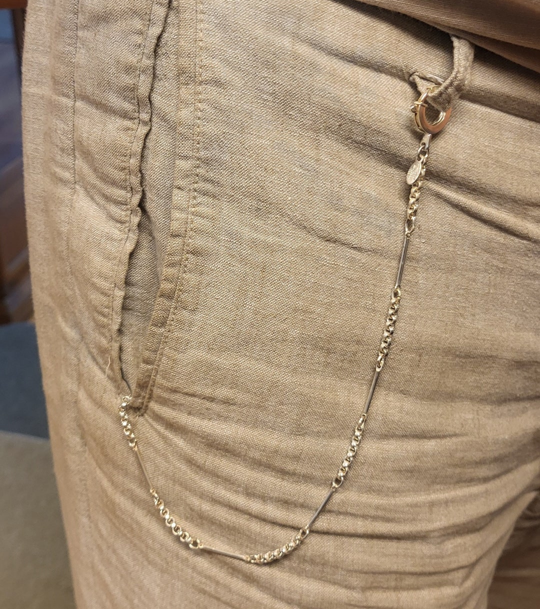 Rolo, Curb Link Combo Pocket Watch Chain, Protect That Pocket Treasure ...